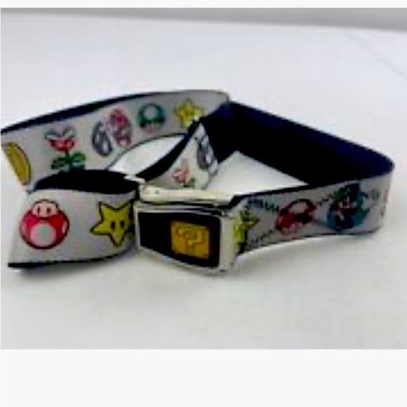 Nintendo | Accessories | Nintendo Super Mario Bros Airline Belt Men Or ...